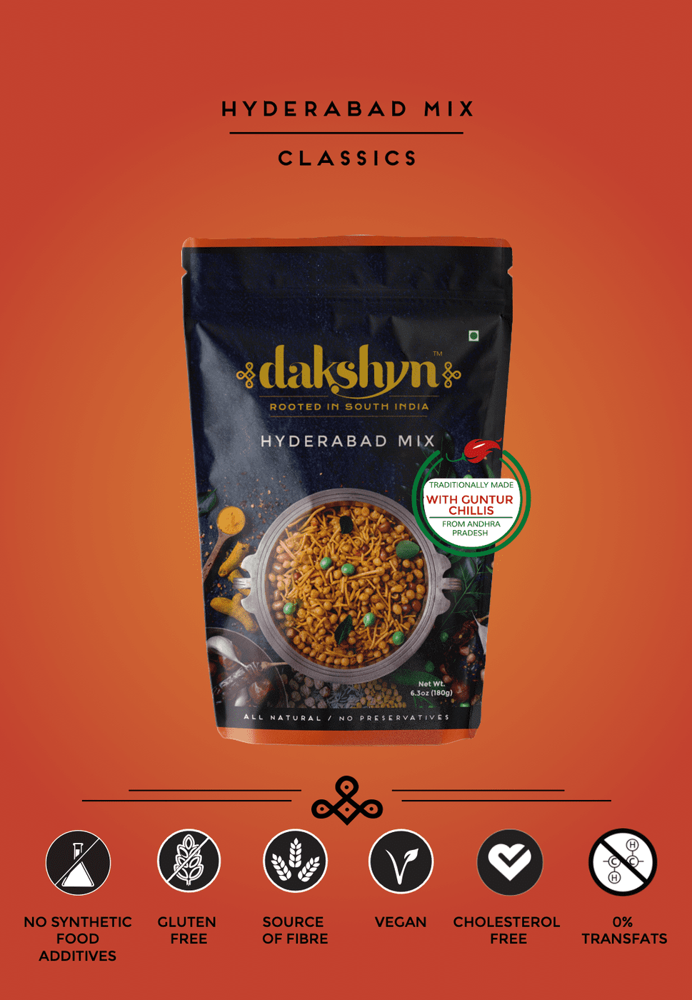 Dakshyn Hyderabad Mix 180g